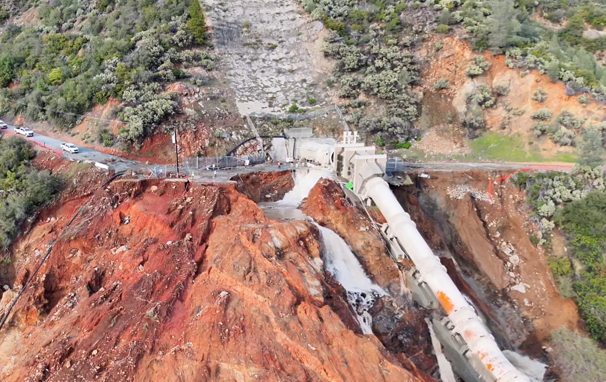 Yuba Water Agency assessing damage following penstock pipe failure ...